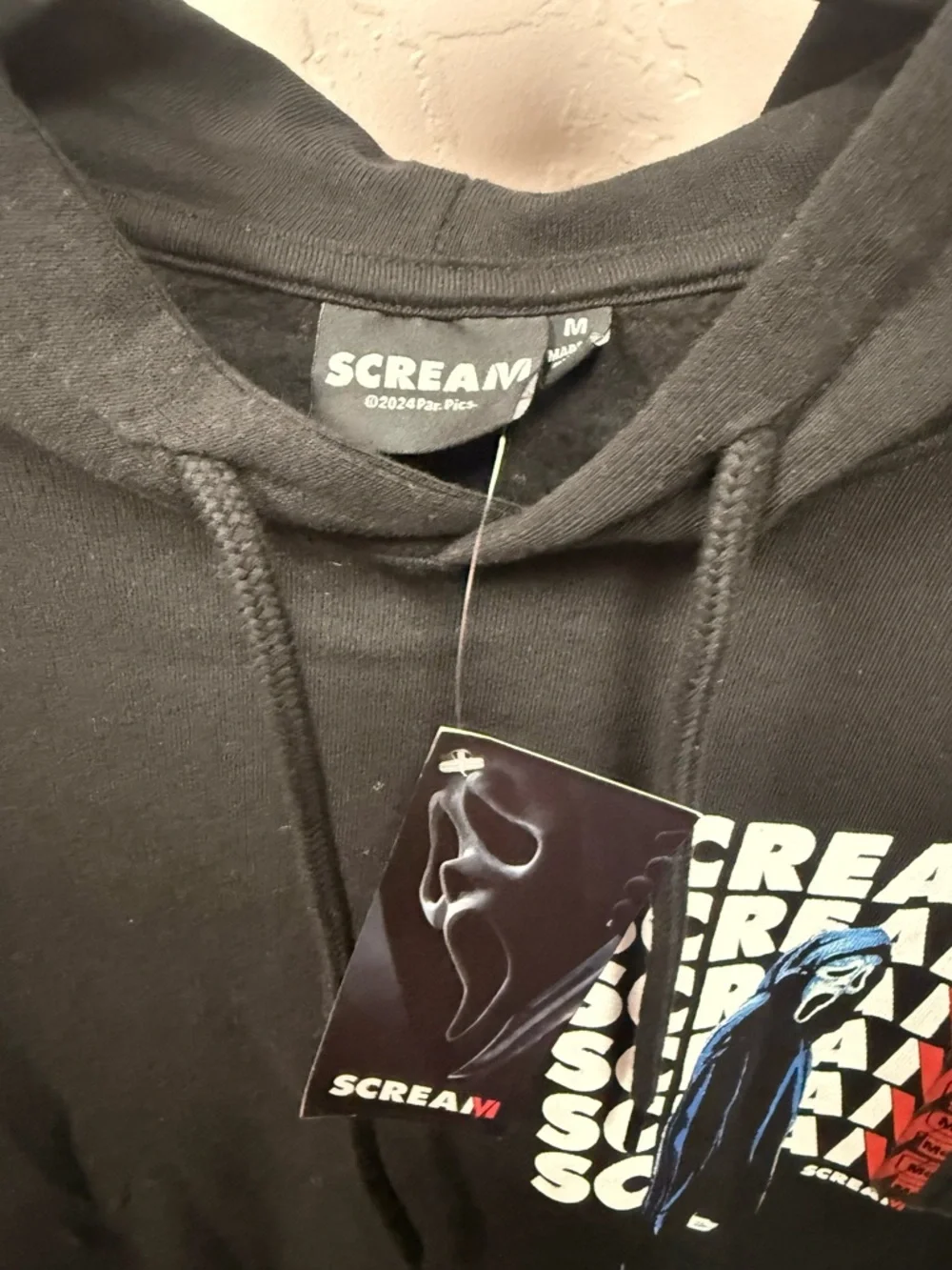 Scream | Shirts | Scream Black Pullover Hoodie New | Poshmark